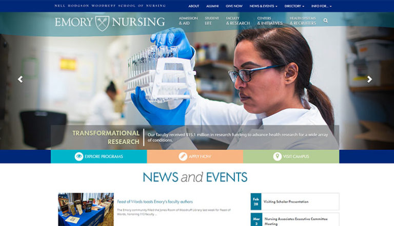 Nell Hodgson Woodruff School of Nursing — Emory University | Marcus ...